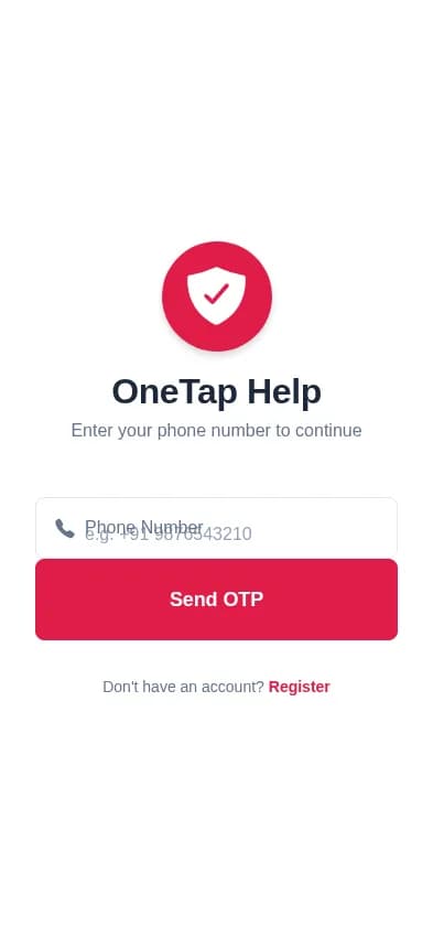 OneTap Help