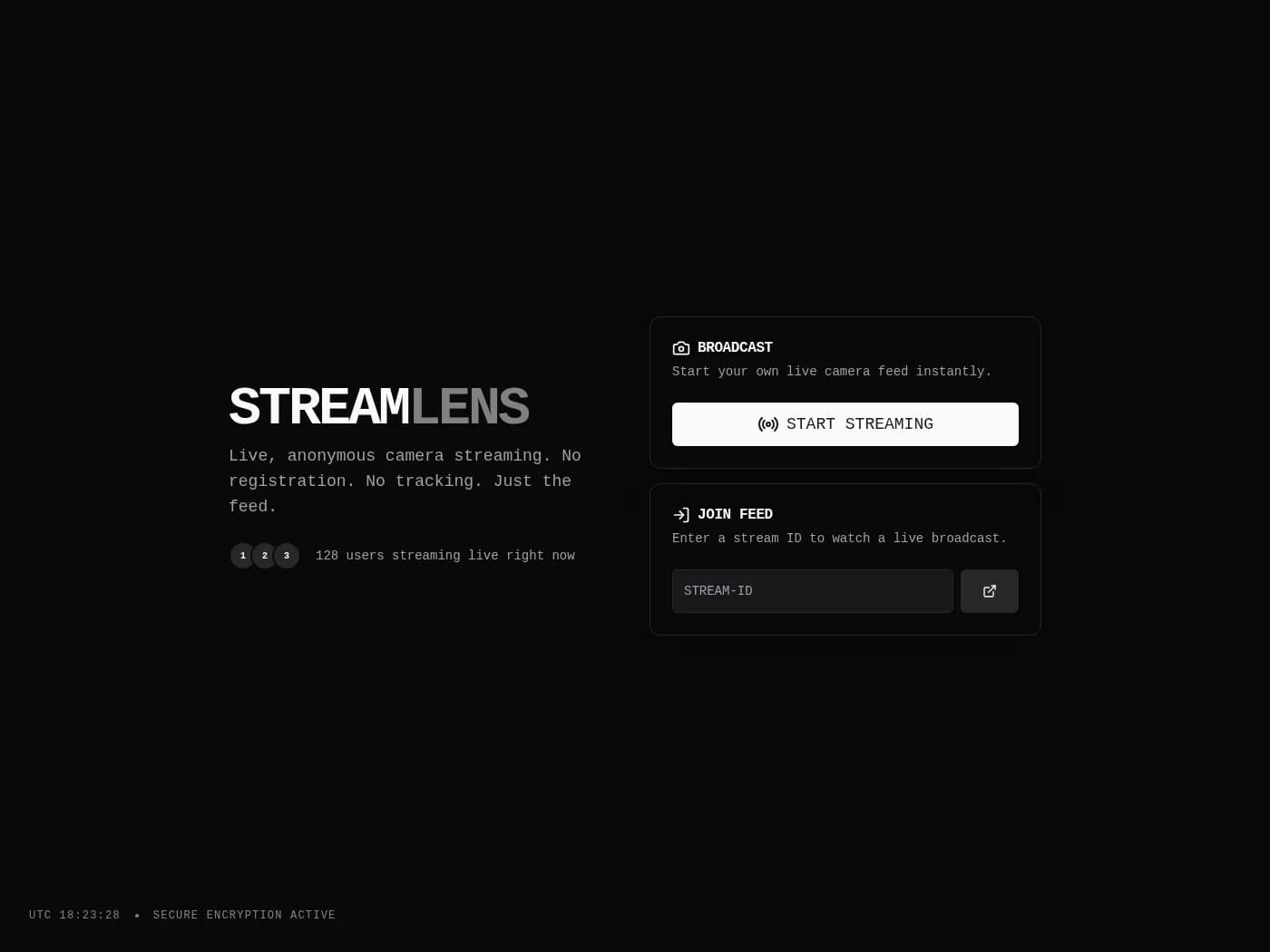 Online Camera Streamer