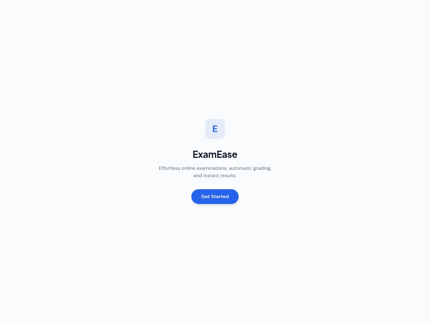 ExamEase Online System