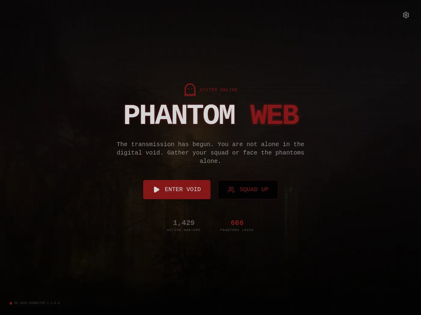 Phantom Web Horror Game