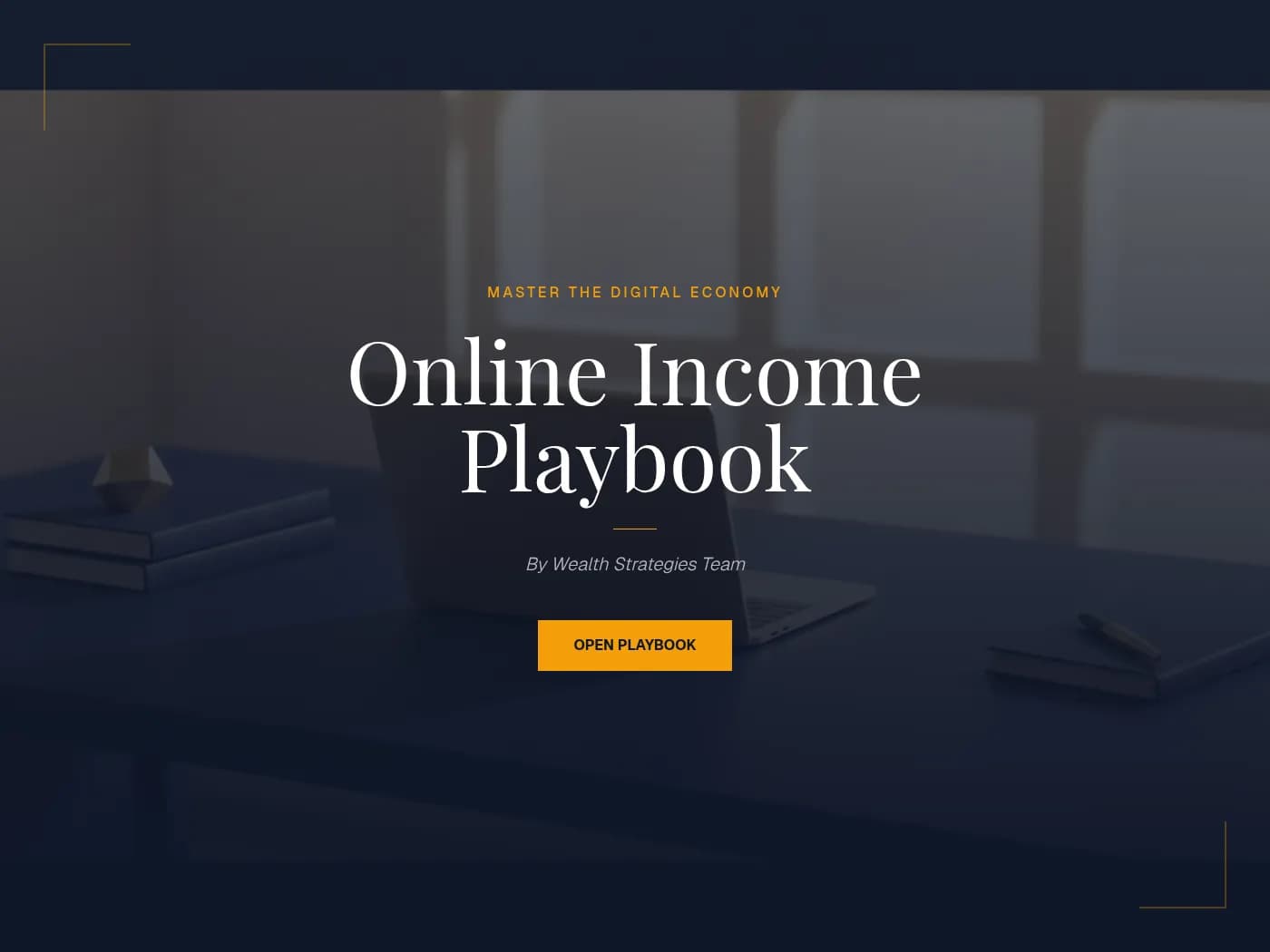 Online Income Playbook