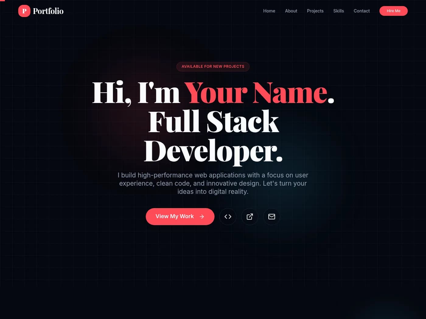 Online Portfolio Creator