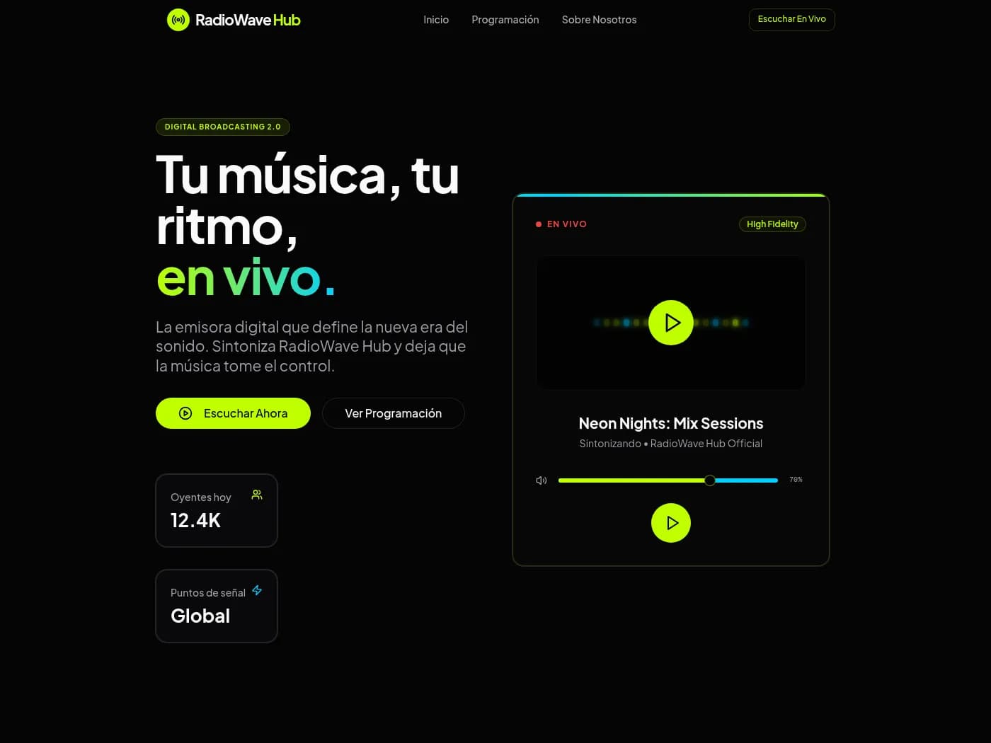 RadioWave Hub