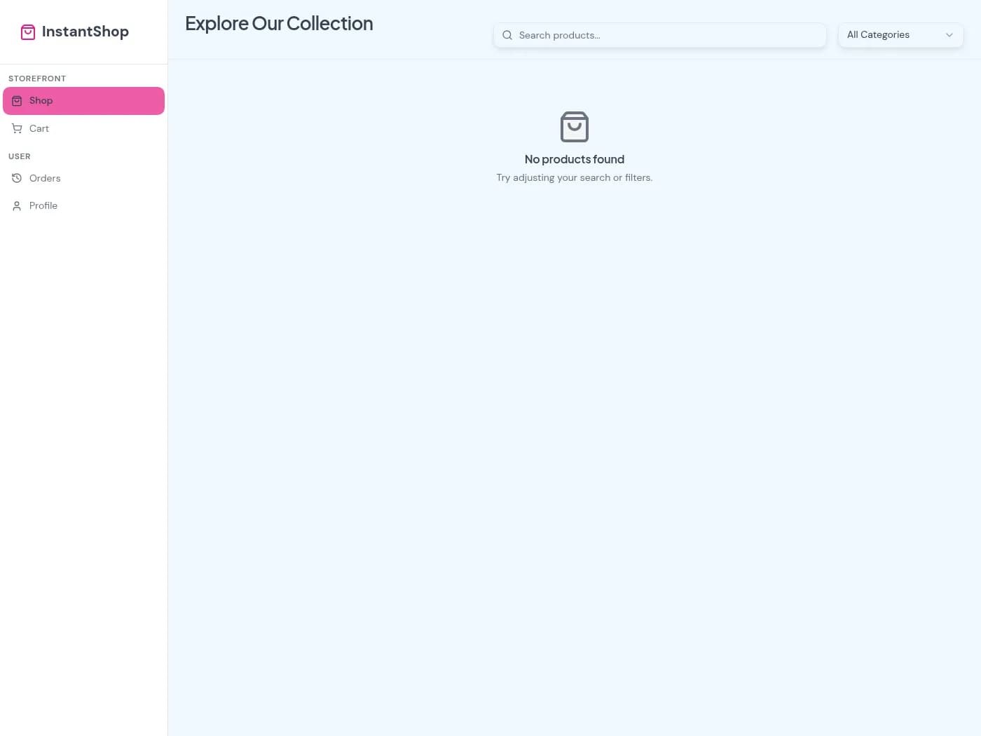 InstantShop Online Store