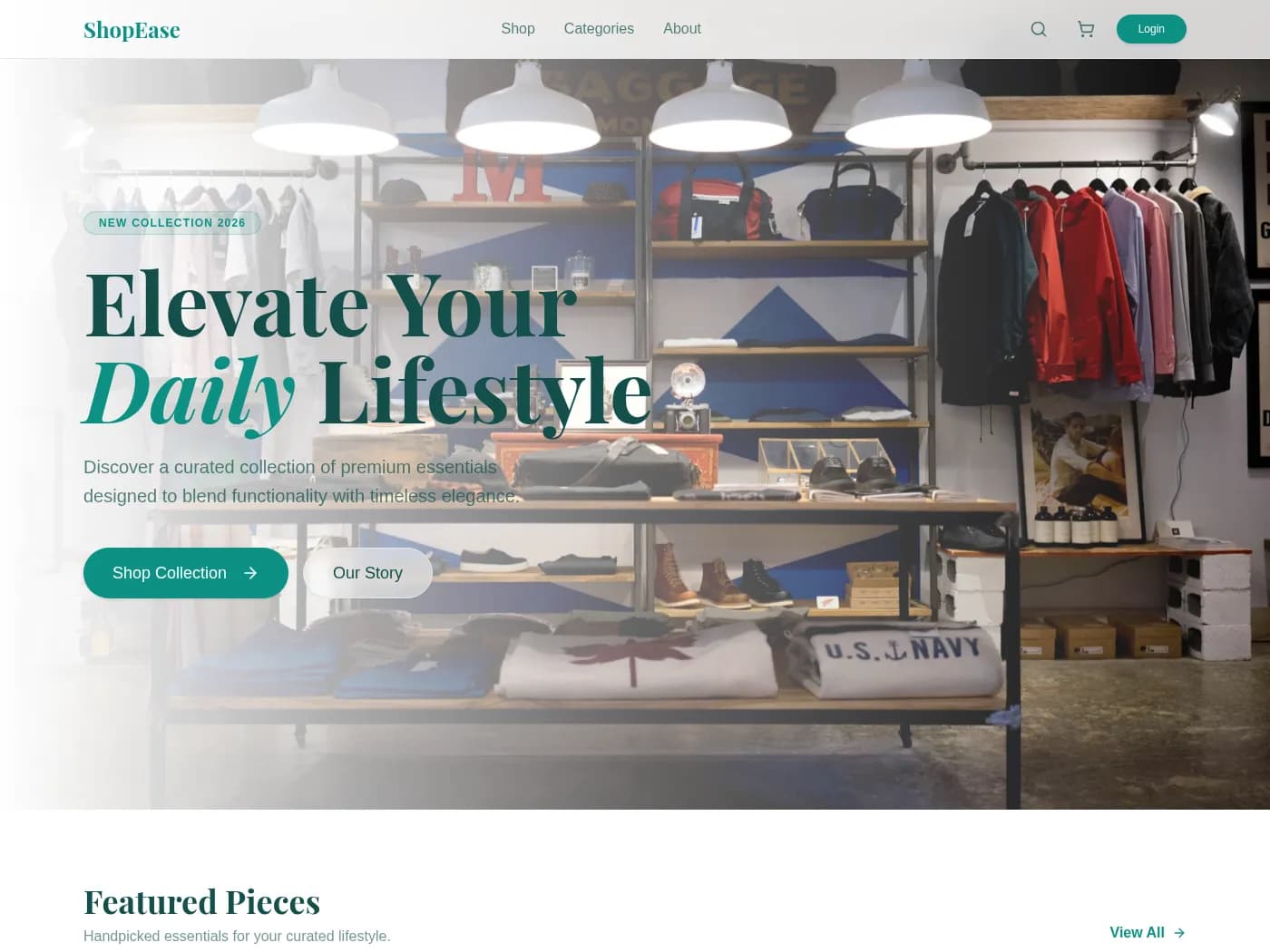 ShopEase Online Store