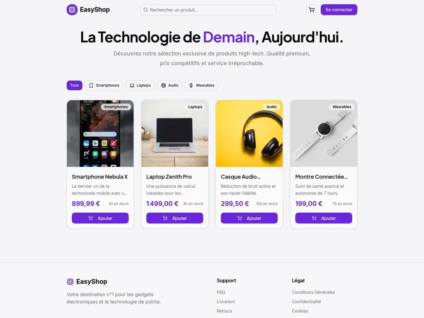 EasyShop Online Store