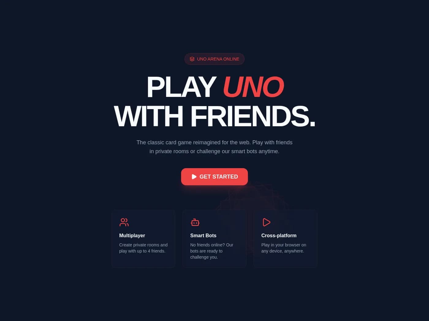 Online Uno Arena