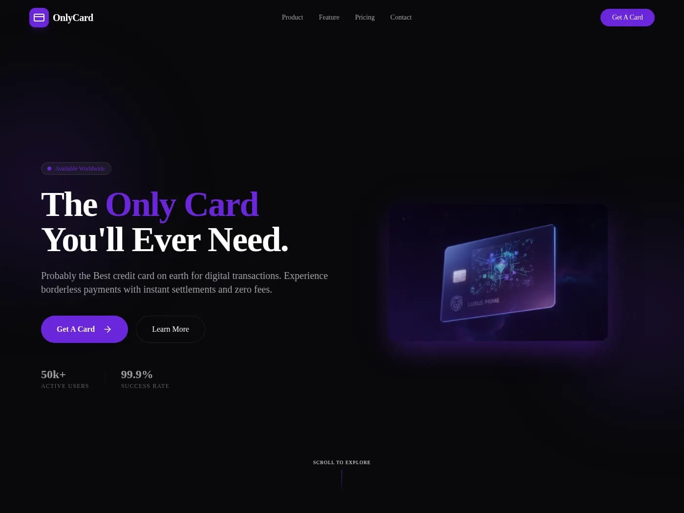 OnlyCards Clone