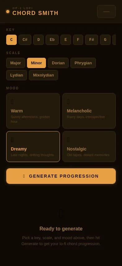 LoFi Chordsmith for OP-1