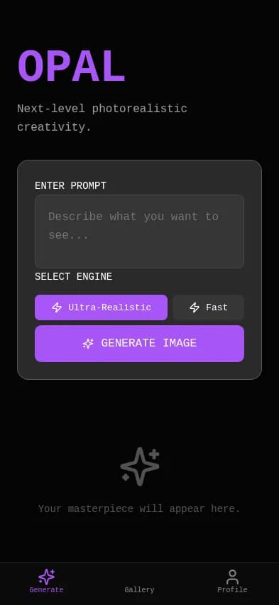 Opal Image Generator