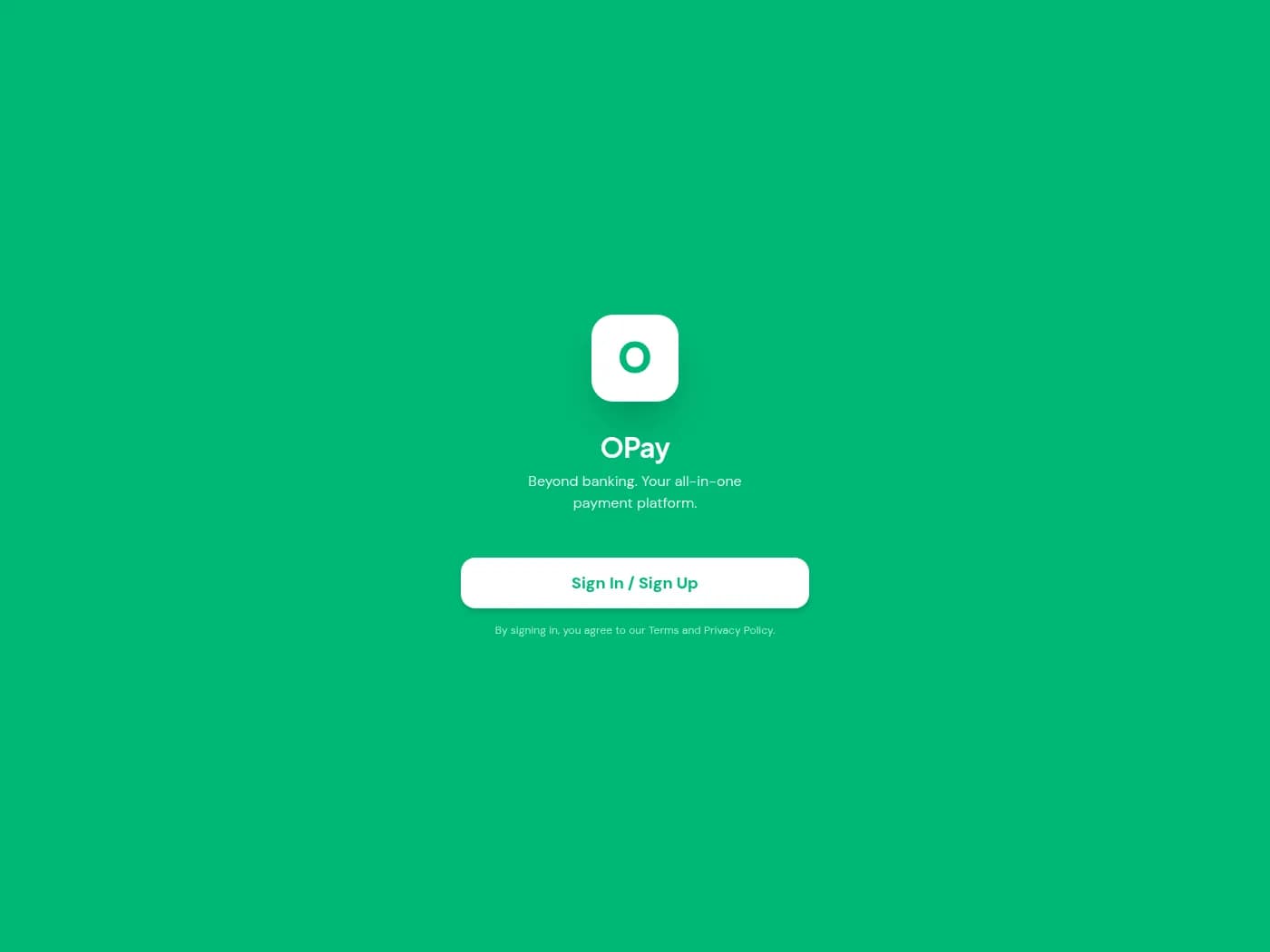 OPay Clone