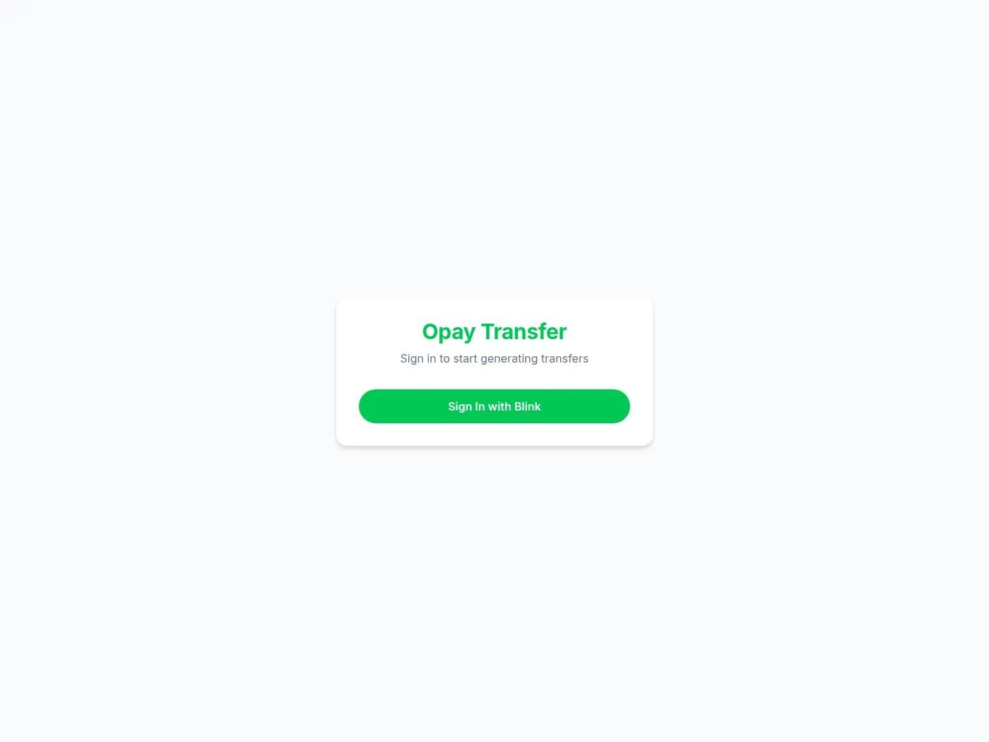 Opay Fake Transfer