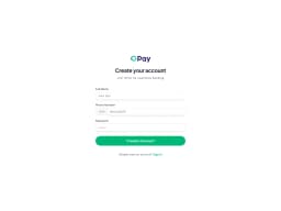 Opay Fintech Web App