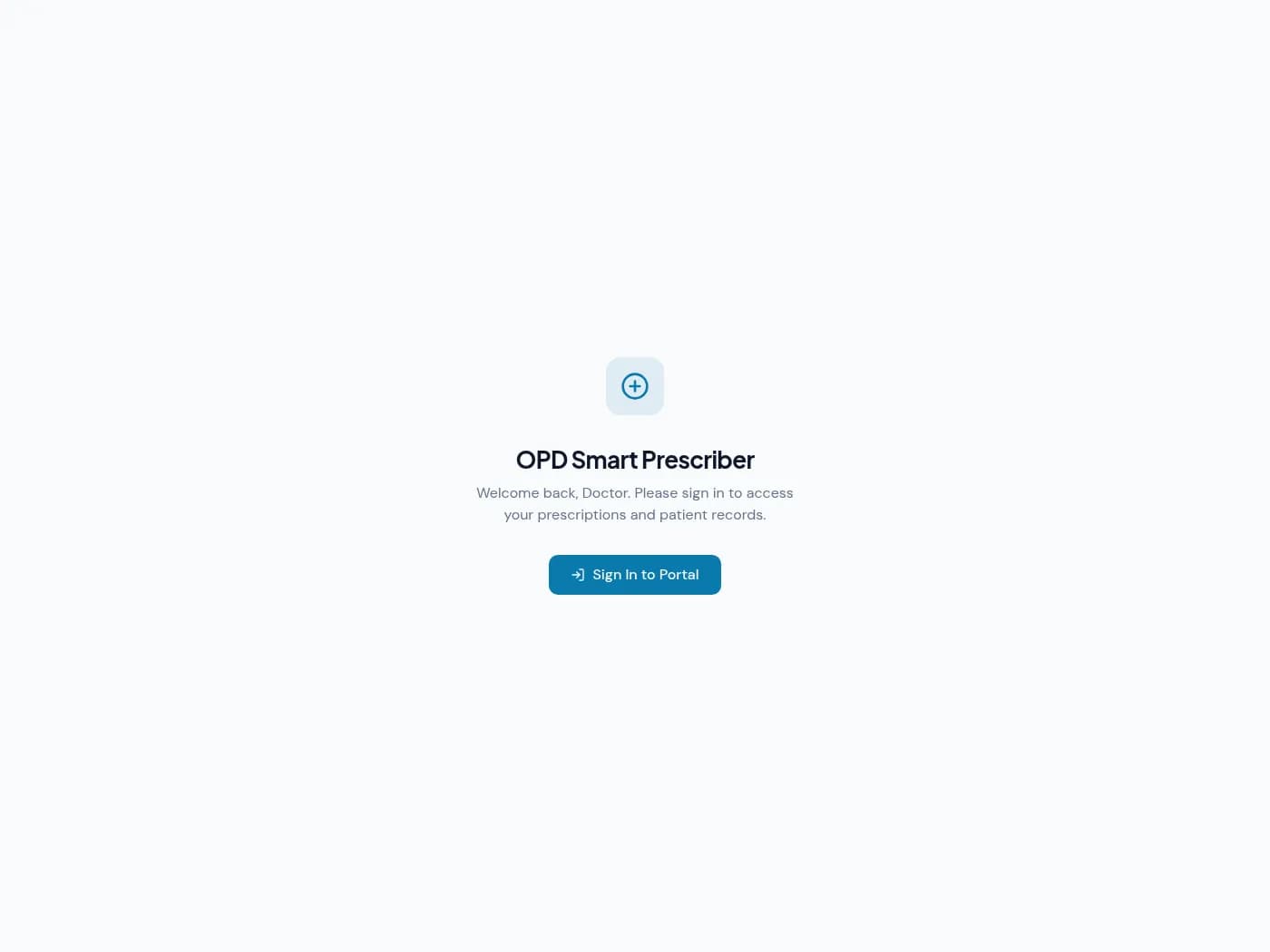 OPD Smart Prescriber