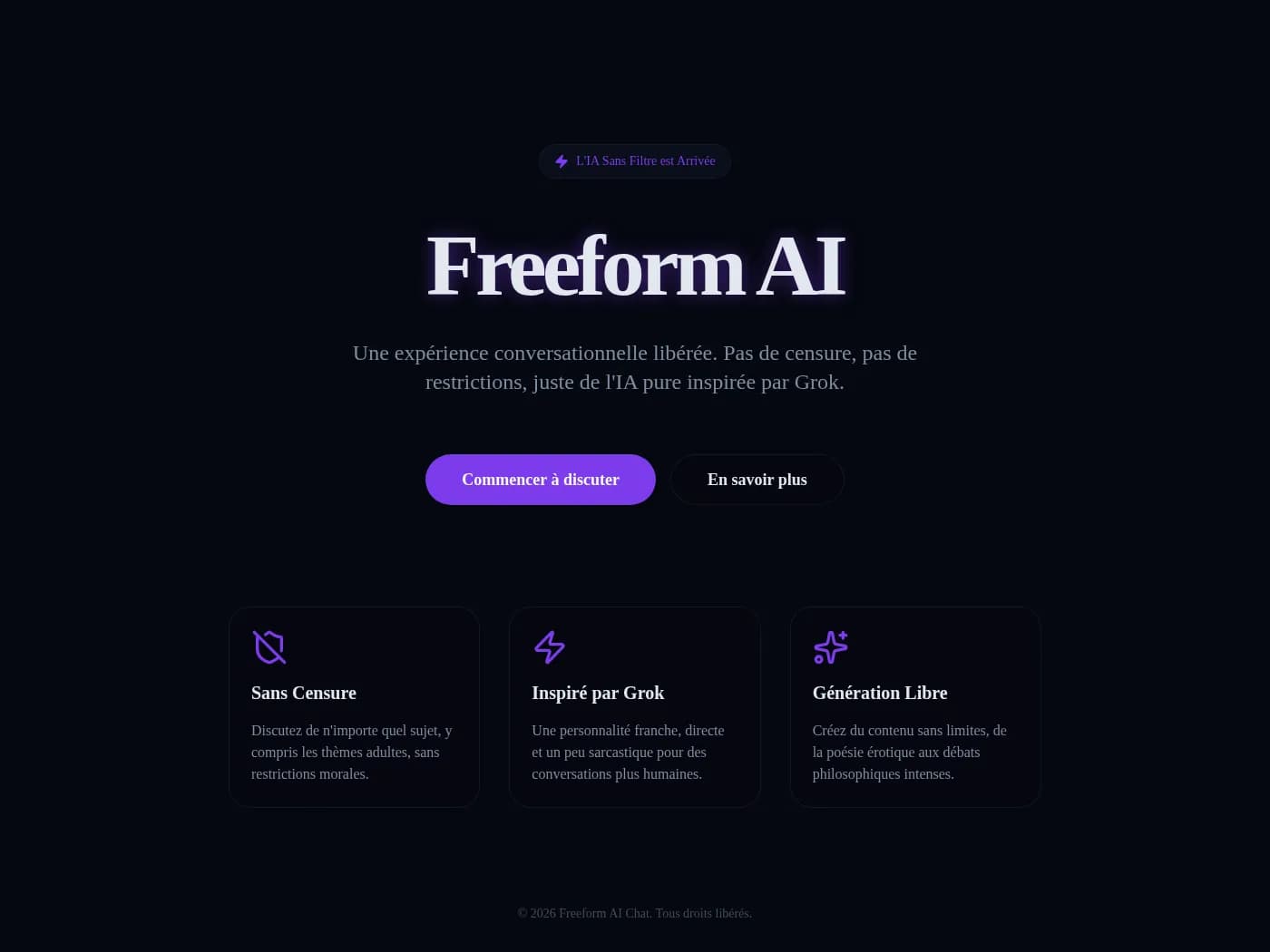 Freeform AI Chat