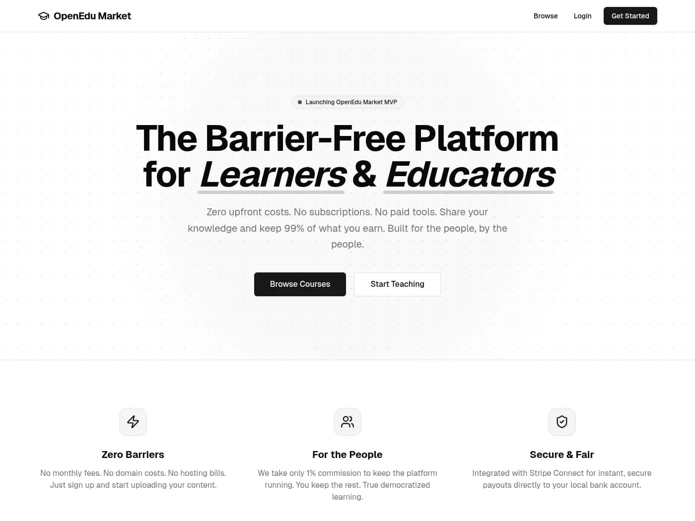 OpenEdu Market
