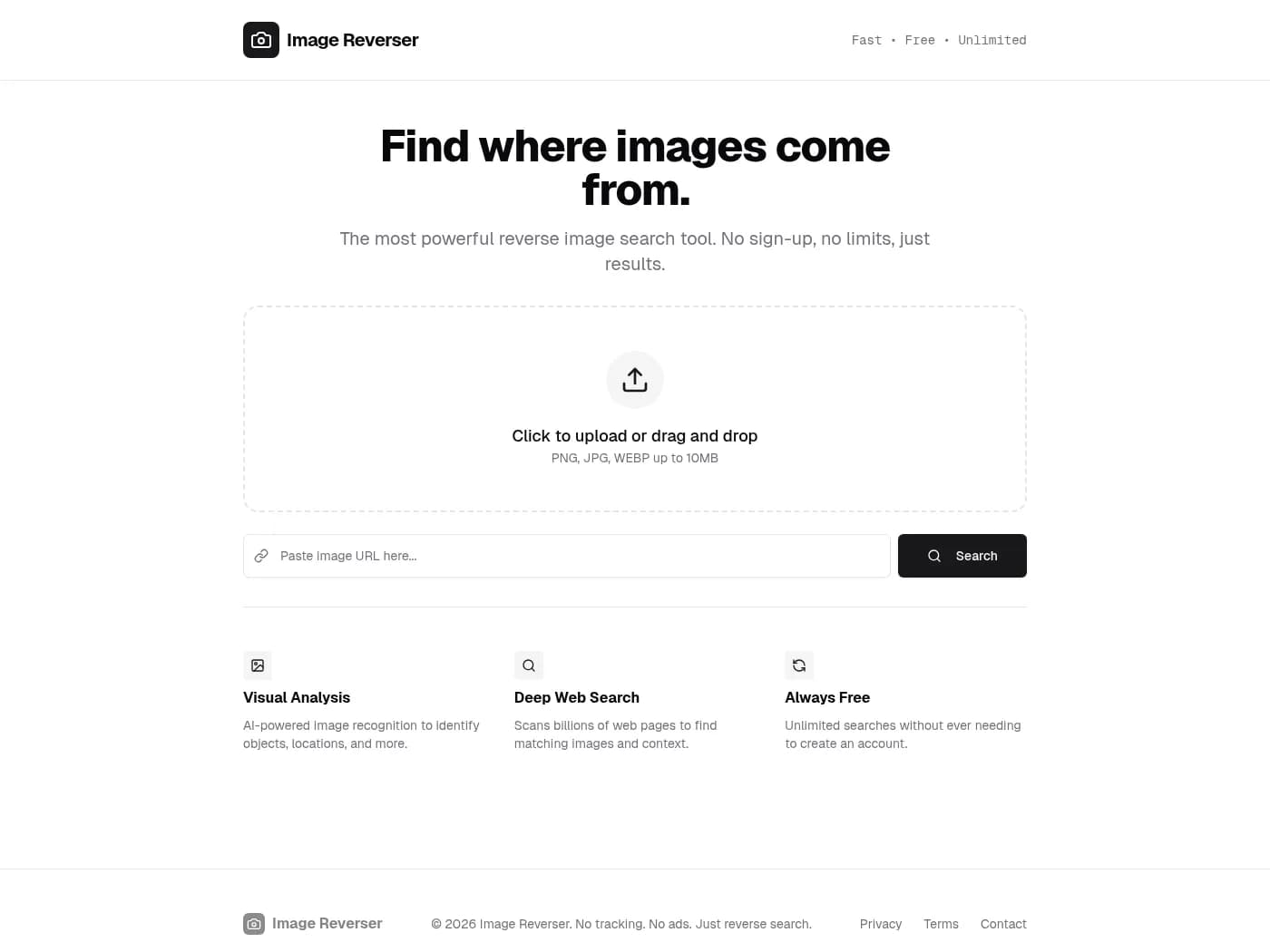 Open Image Reverser