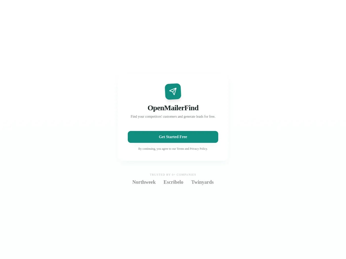 OpenMailerFind