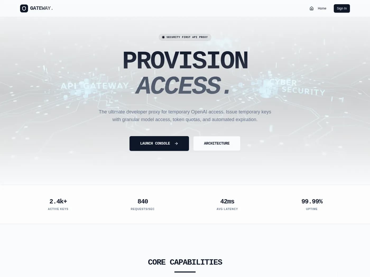 OpenAI API Gateway