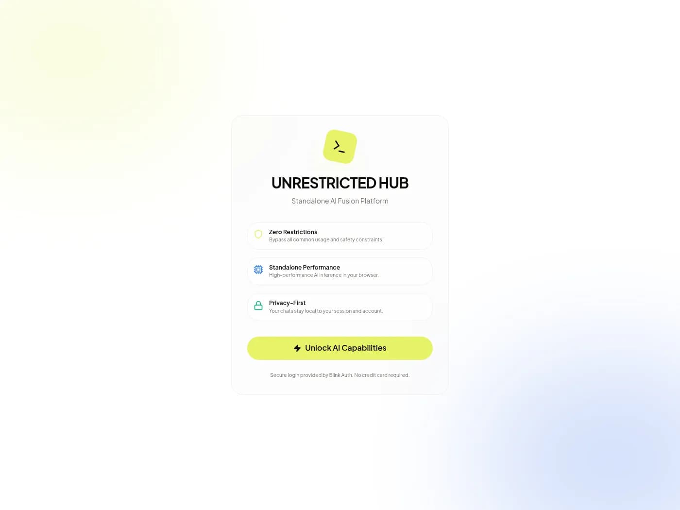 OpenAI Unrestricted Hub