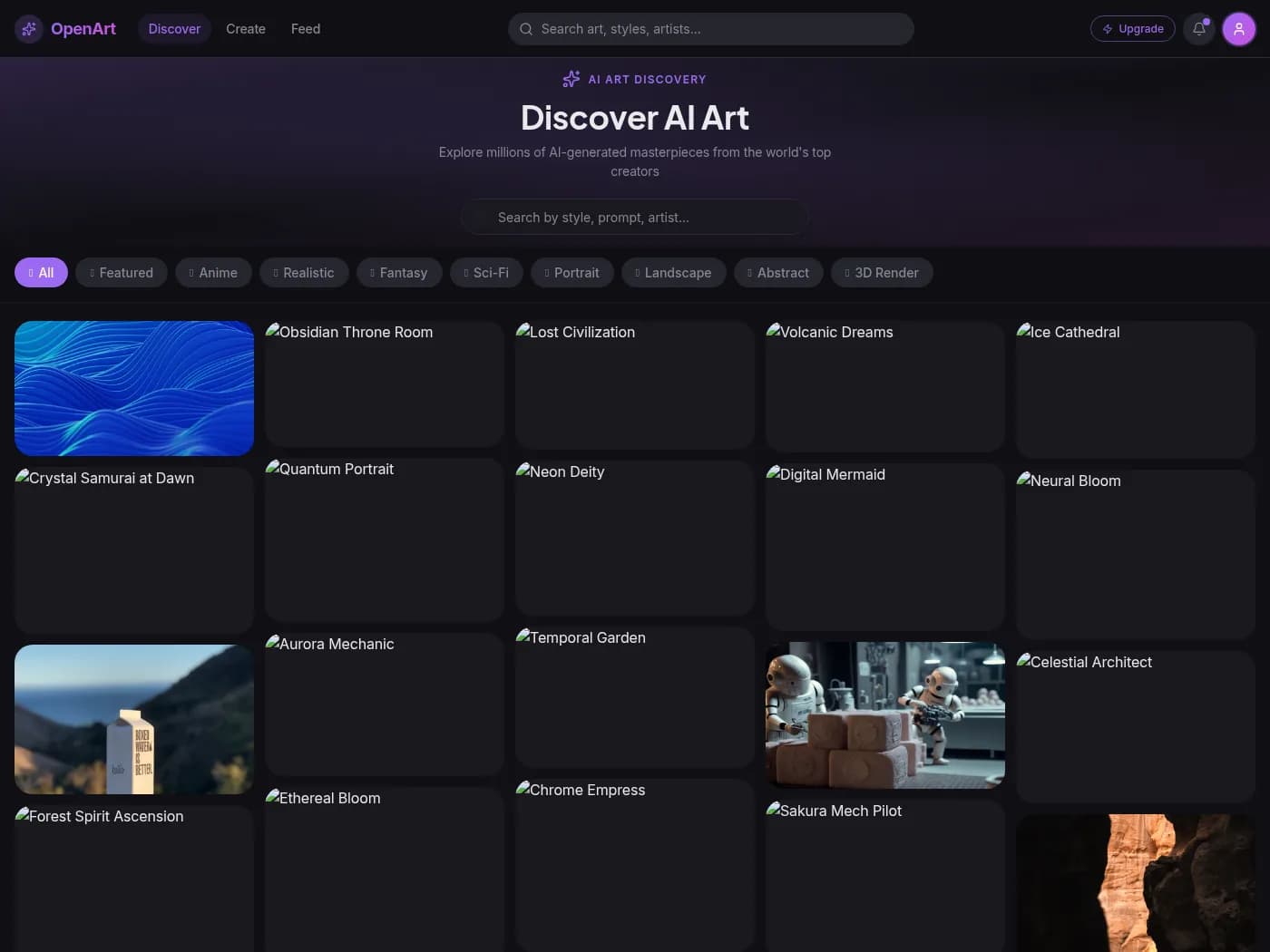 OpenArt Clone