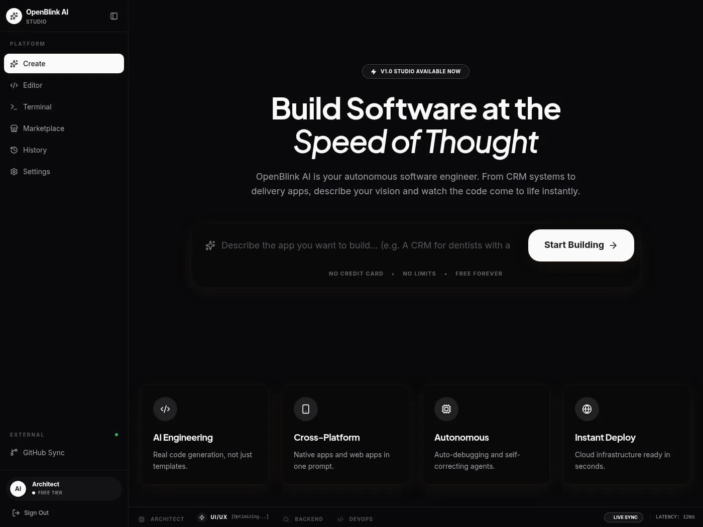 OpenBlink AI Studio