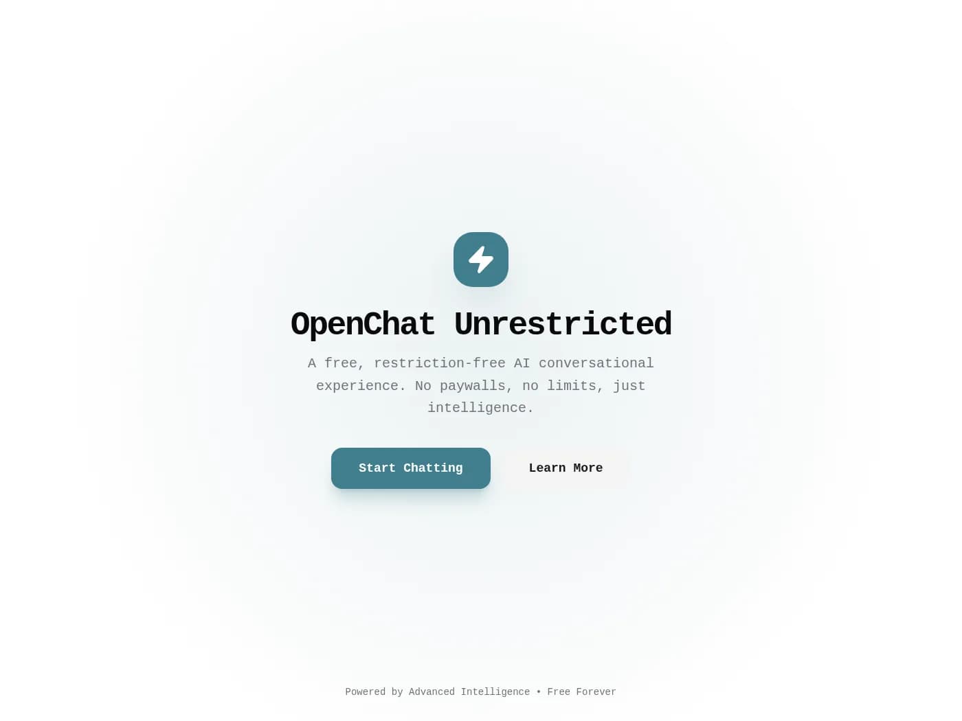 OpenChat Unrestricted