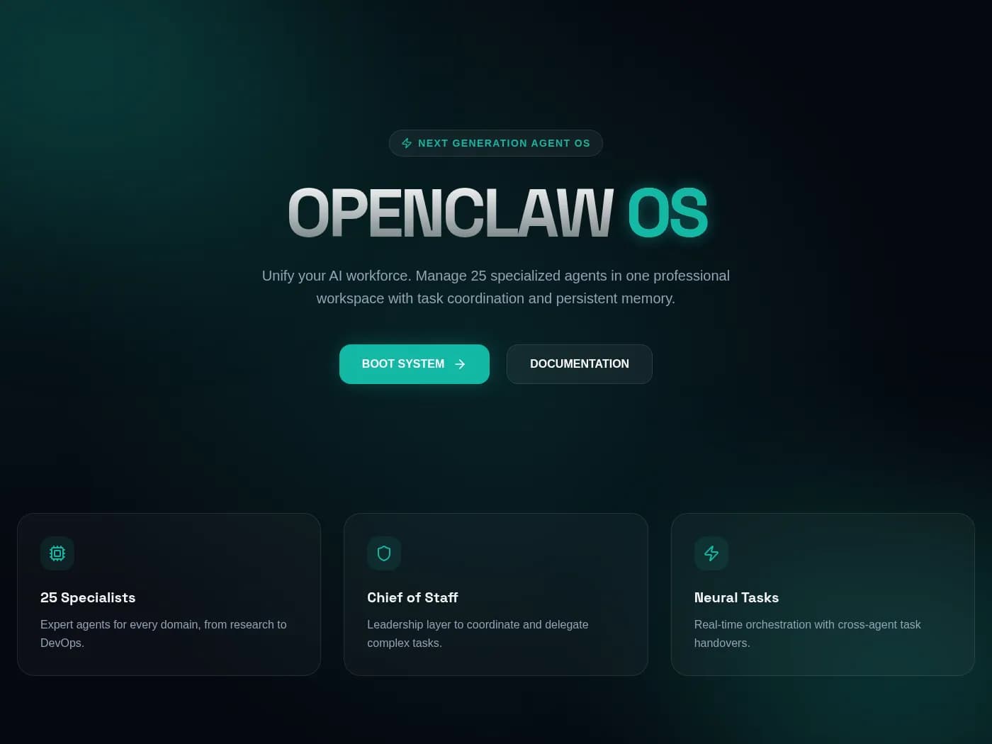 OpenClaw Agent Portal