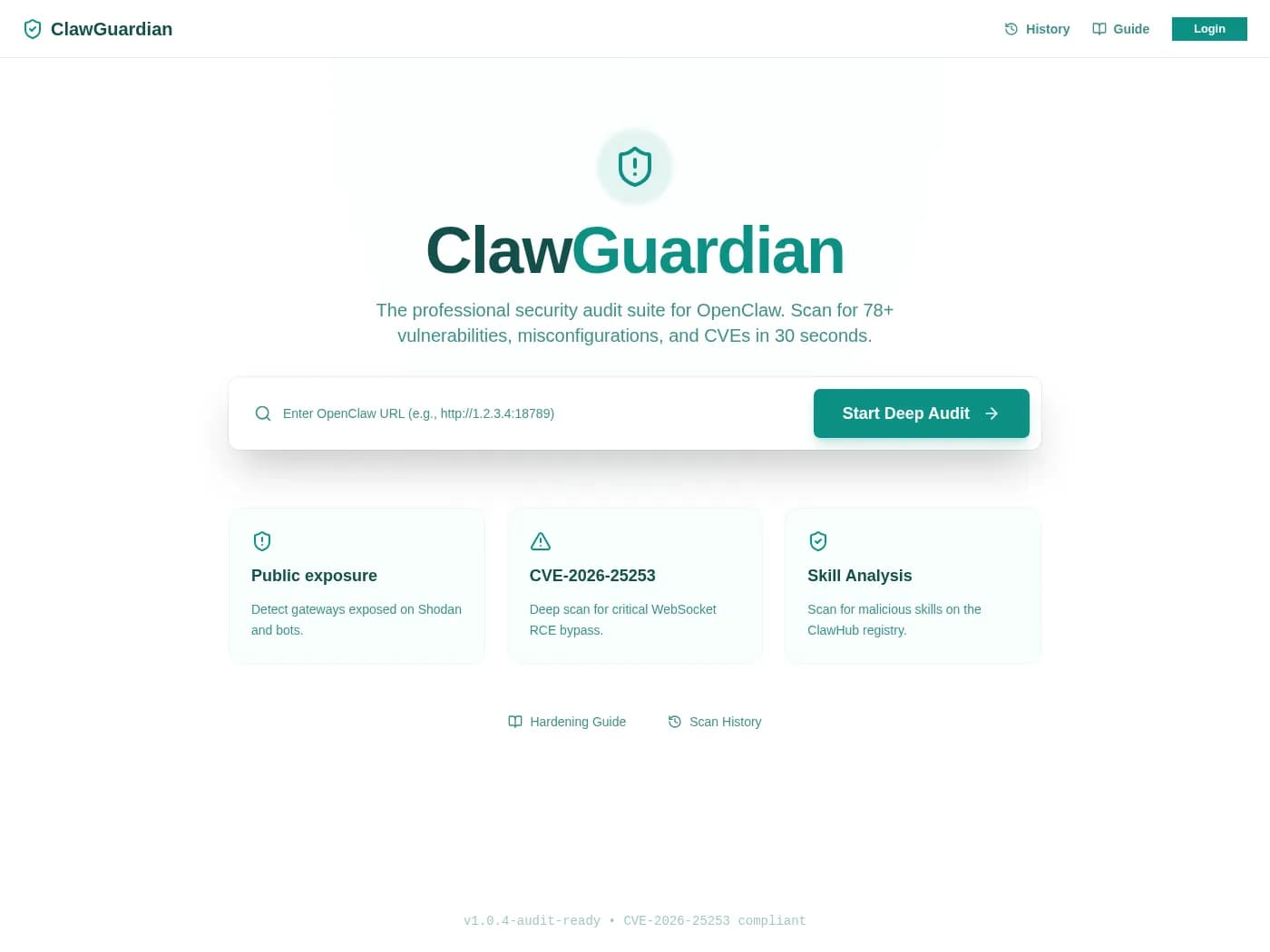 OpenClaw Audit Tool