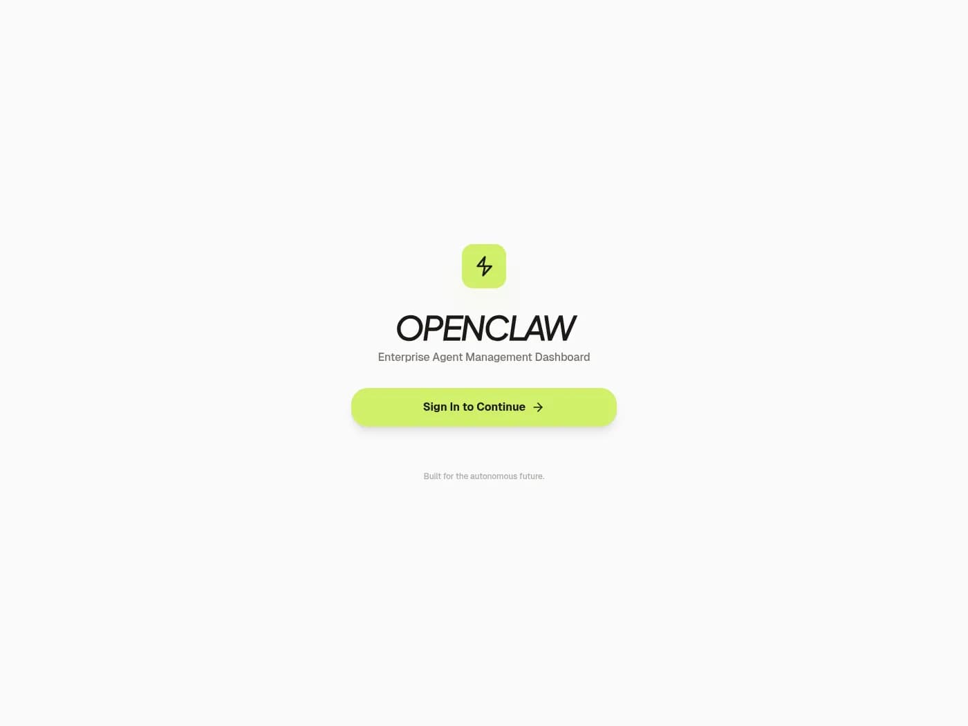 OpenClaw Agent Dashboard