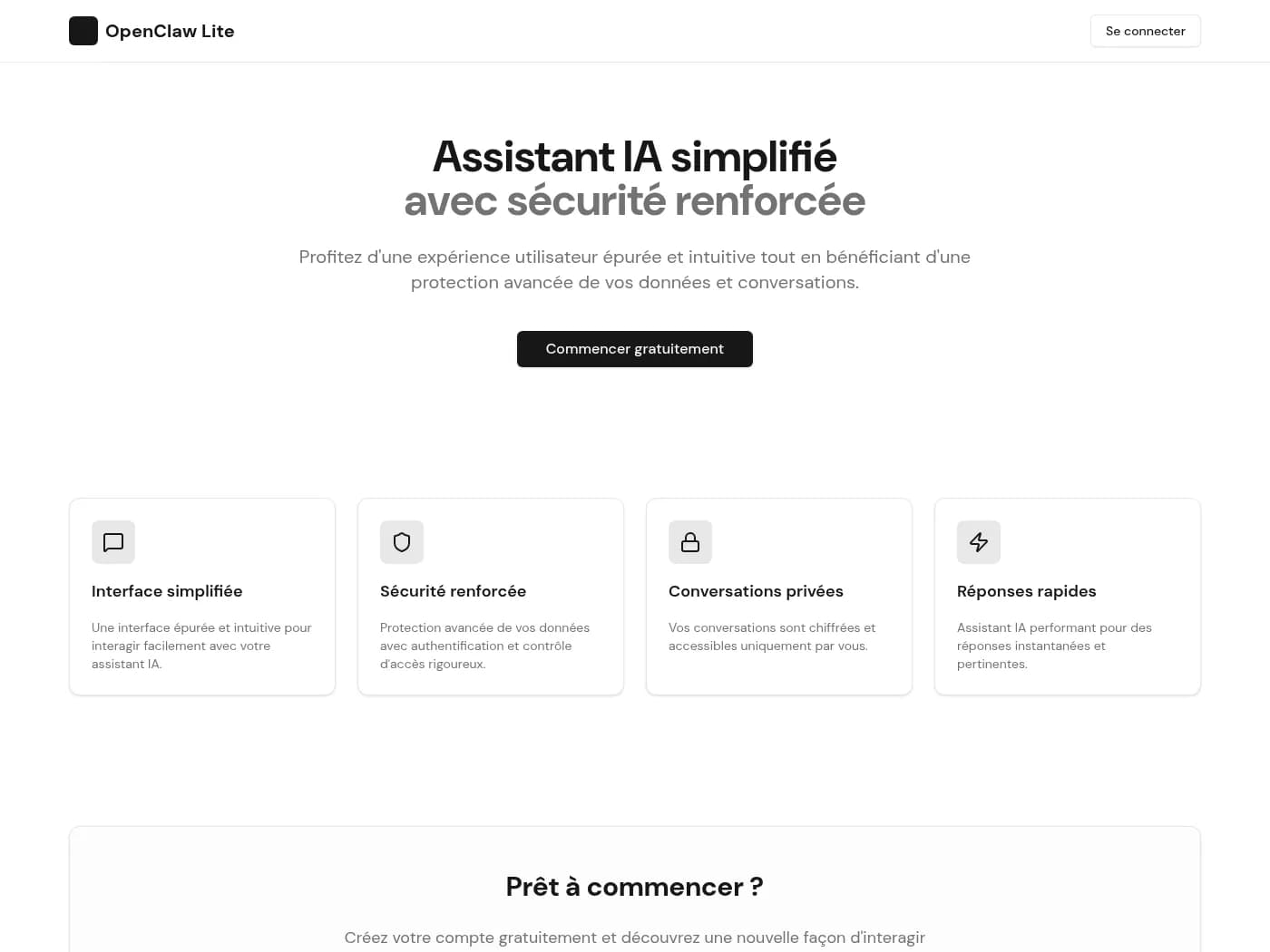 OpenClaw Lite