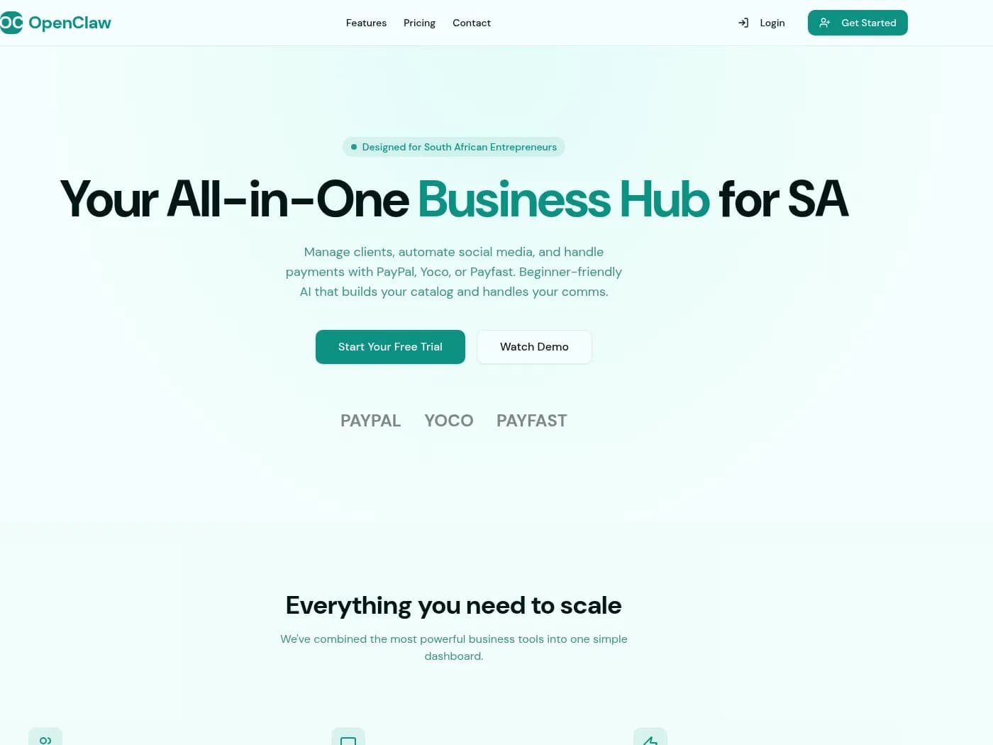 OpenClaw SAAS Hub