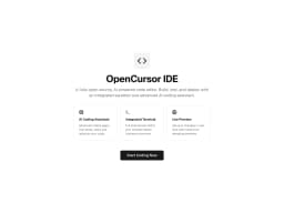 OpenCursor IDE
