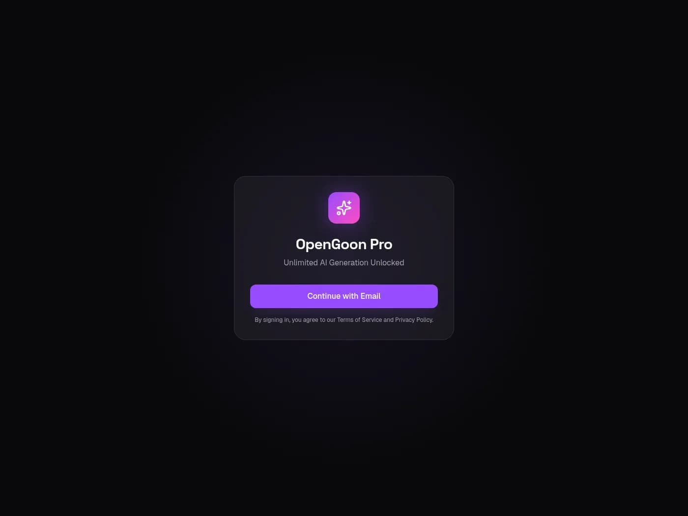 OpenGoon Pro Unlimited