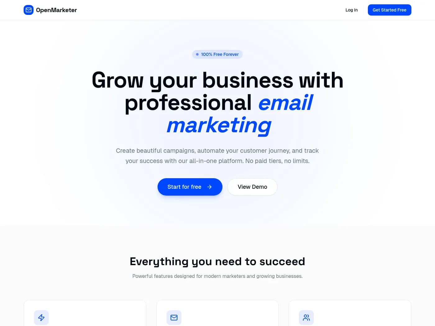 OpenMarketer Suite