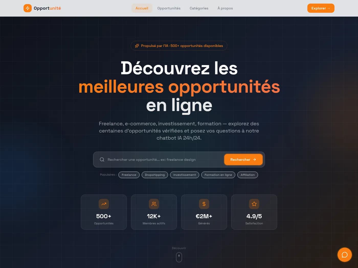 Opportunité Finder