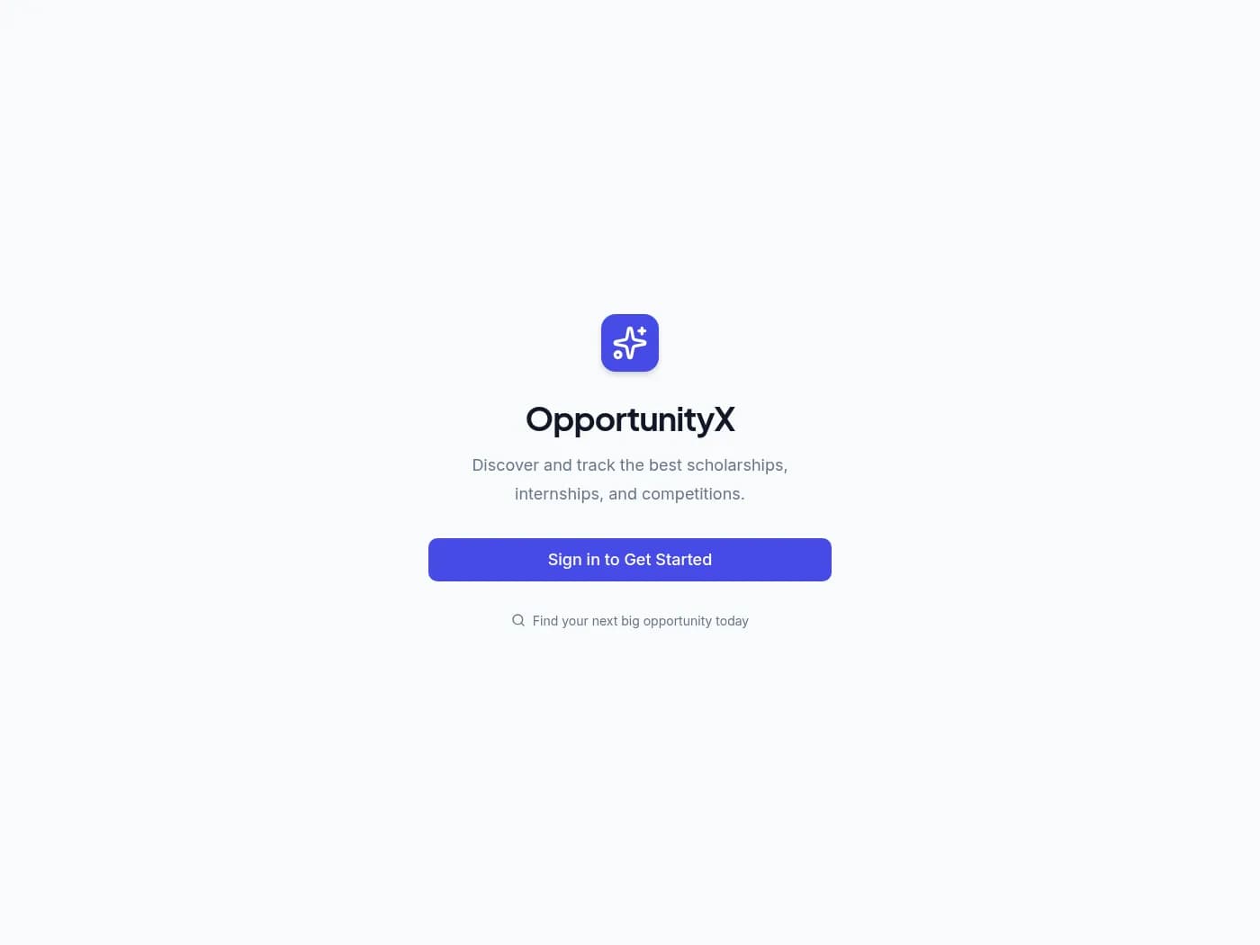 OpportunityX Platform