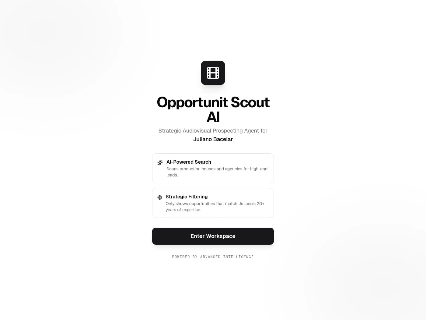 Audiovisual Prosp AI Agent