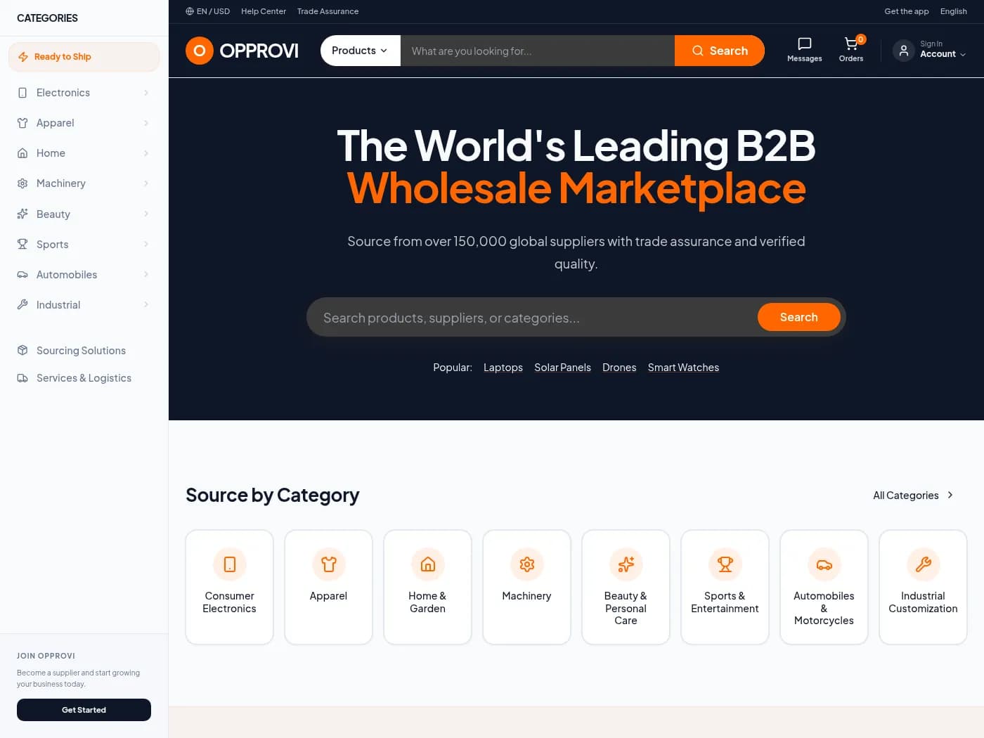 OPPROVI Marketplace