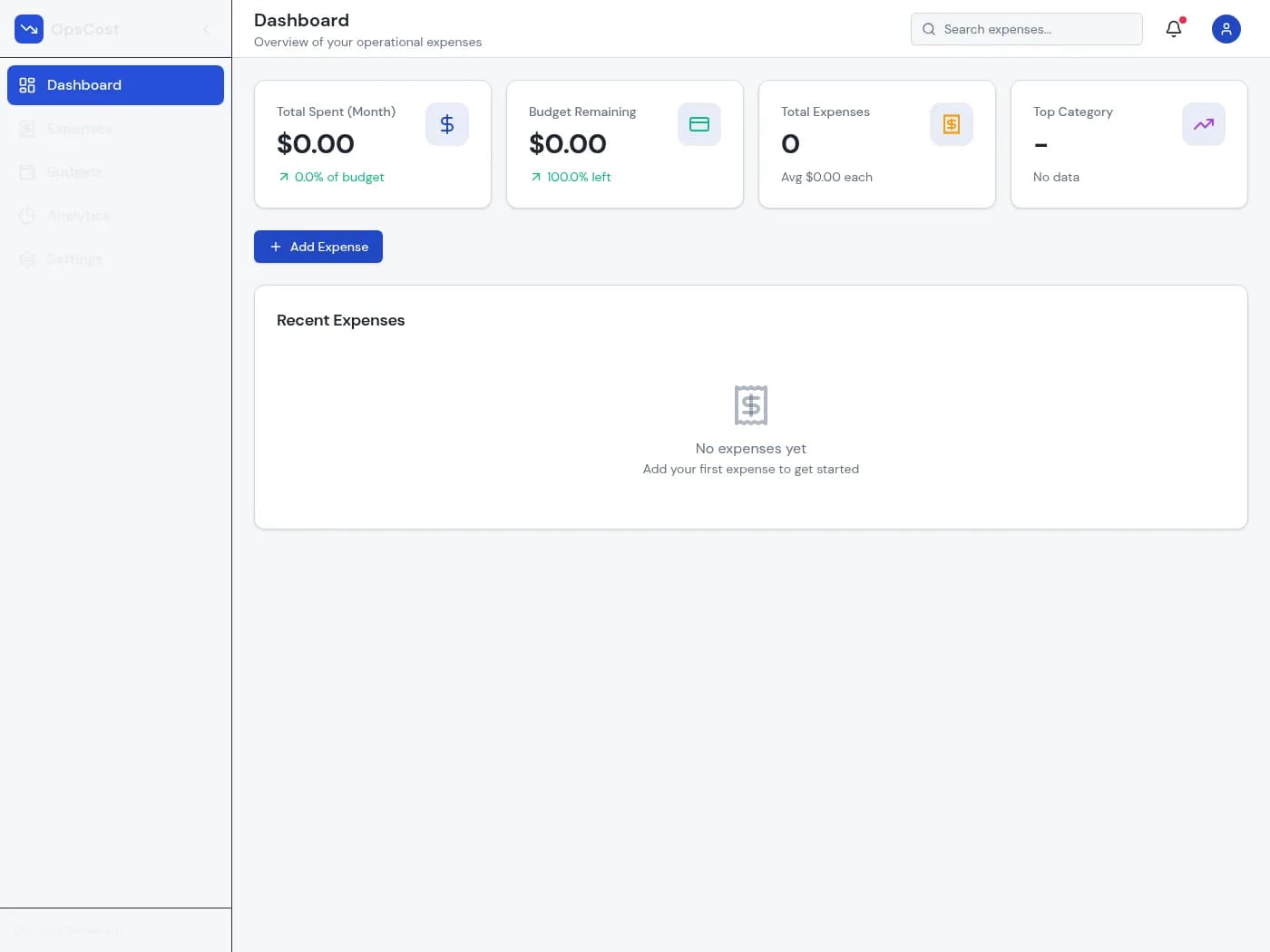 Ops Cost Tracker
