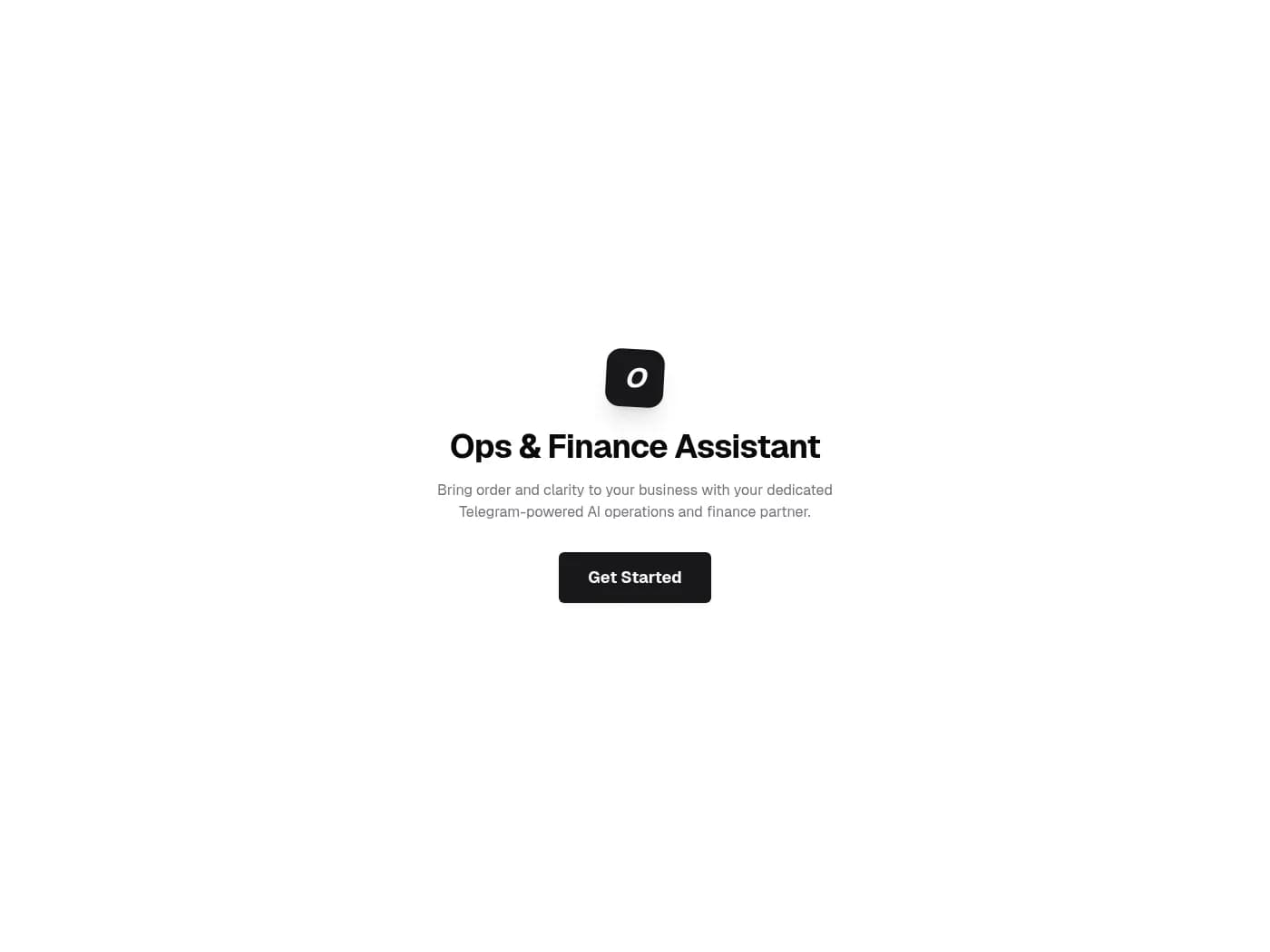 Ops & Finance Assistant AI