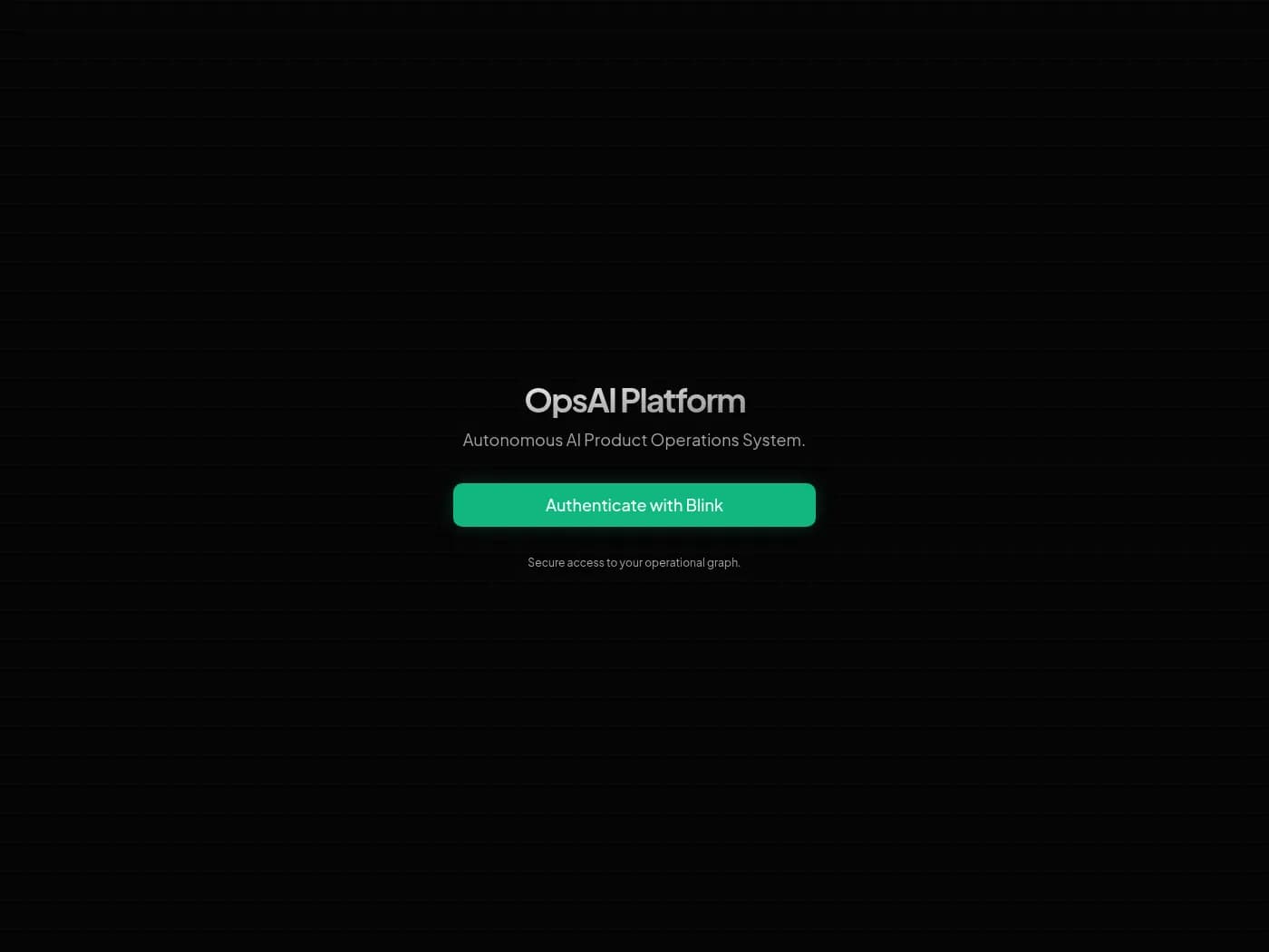 OpsAI Autonomous Platform