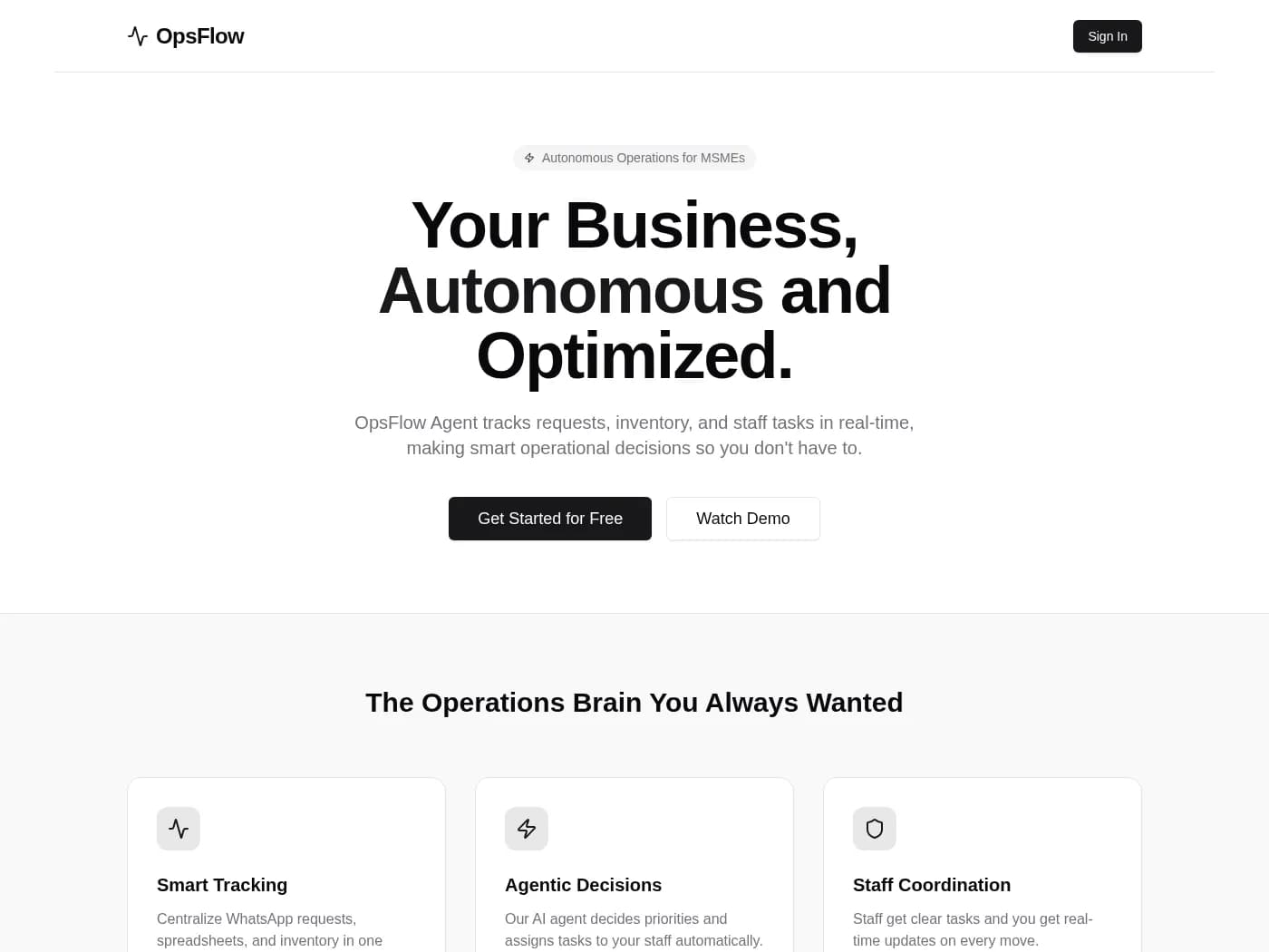 OpsFlow Agent