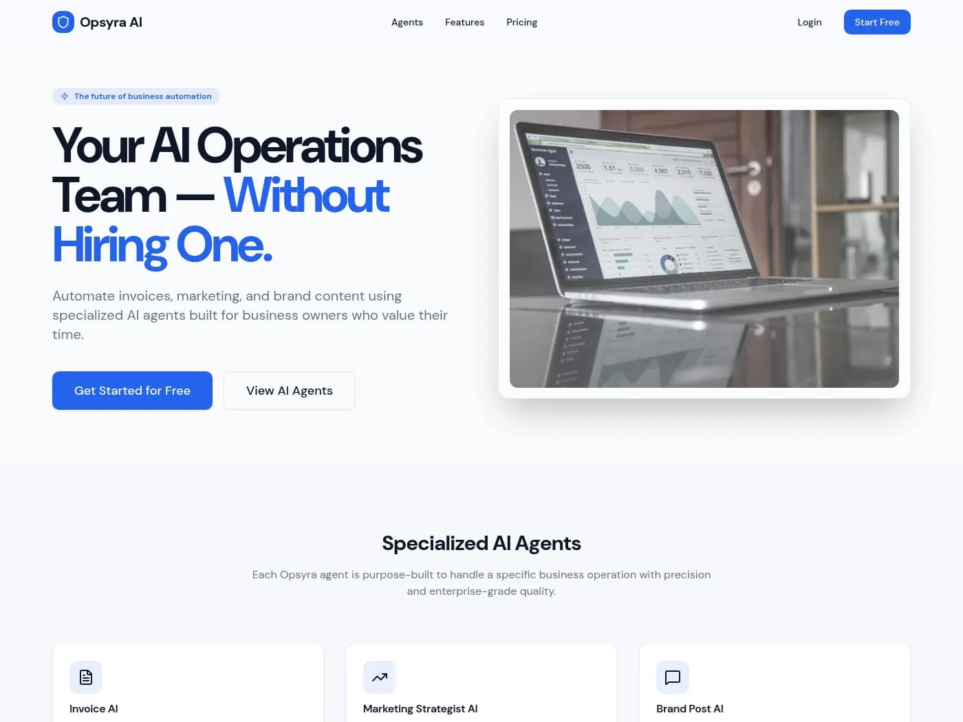 Opsyra AI Platform