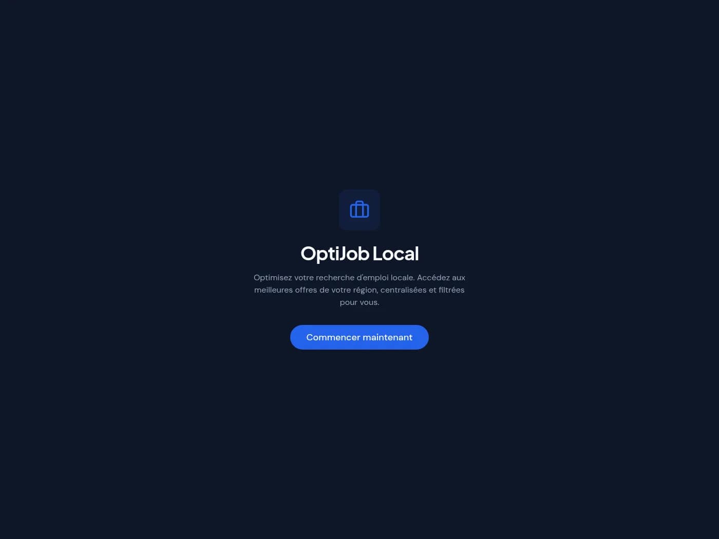 OptiJob Local