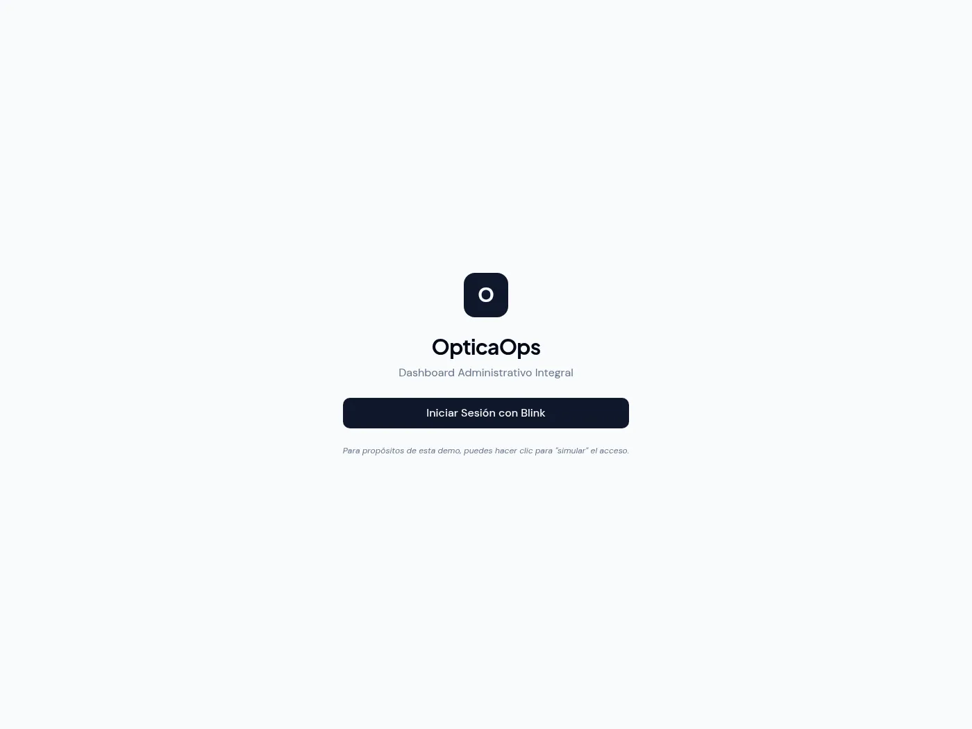 OpticaOps Dashboard