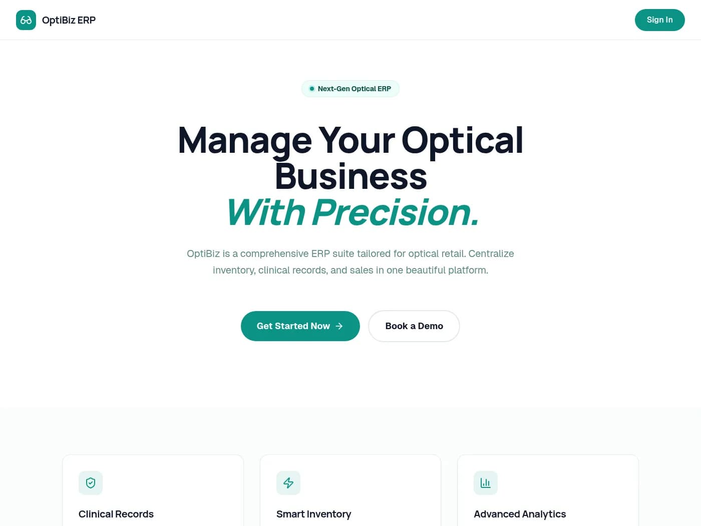 OptiBiz ERP Suite