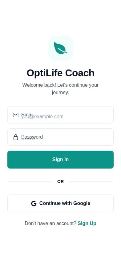 OptiLife Coach