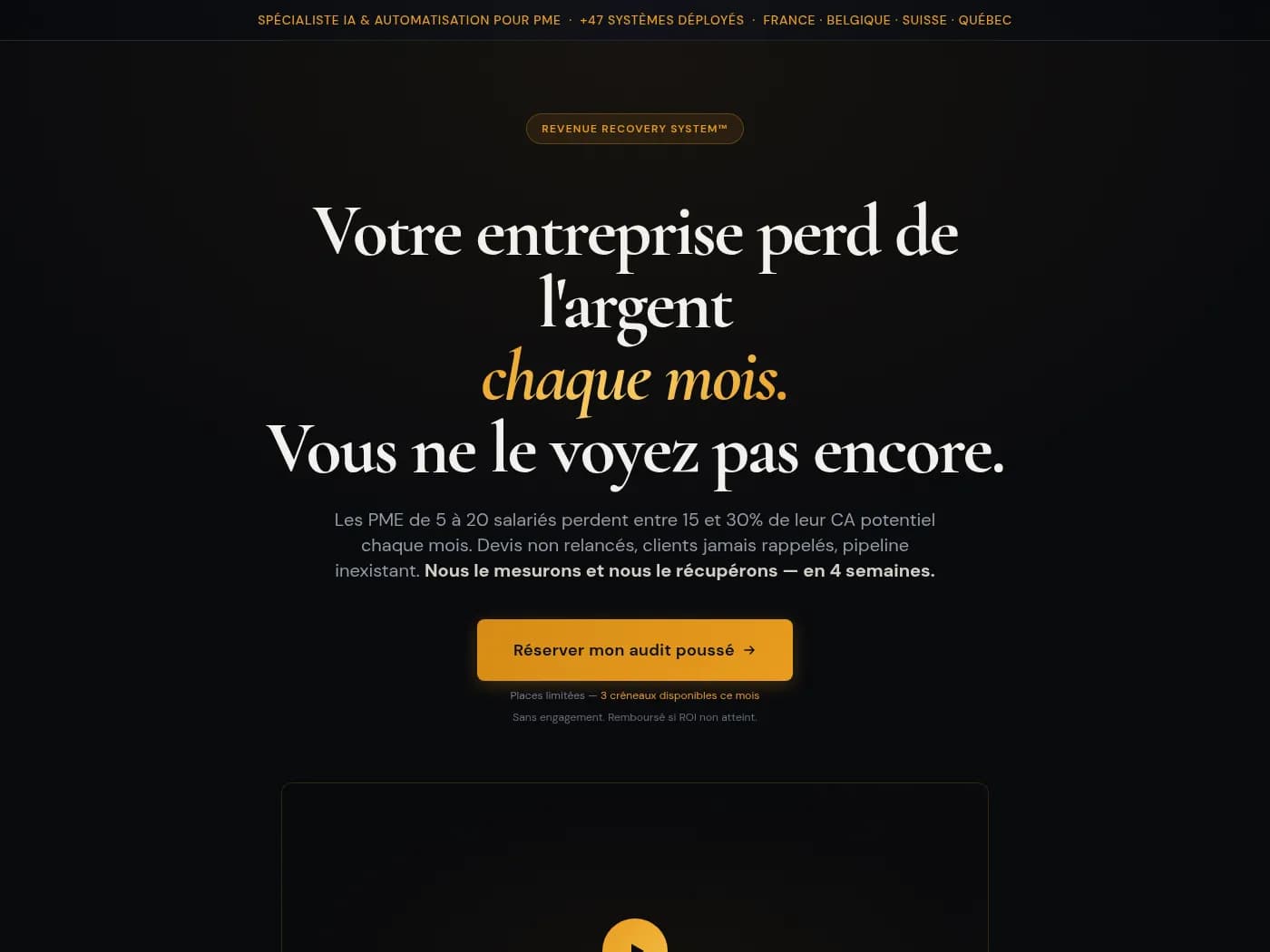 Optimize Pro Landing Page