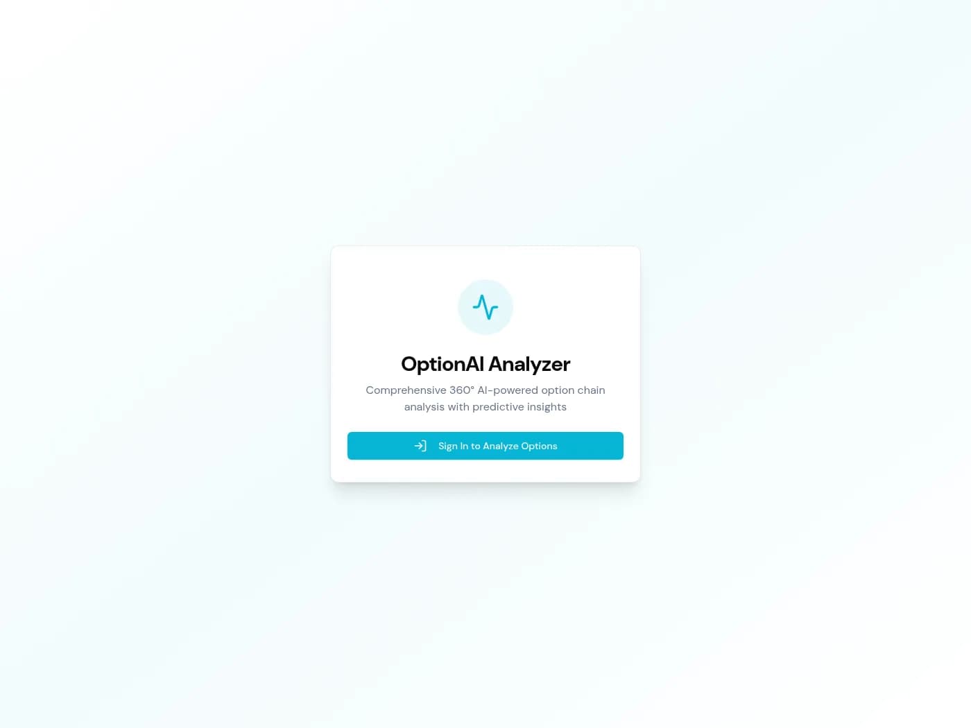 OptionAI Analyzer